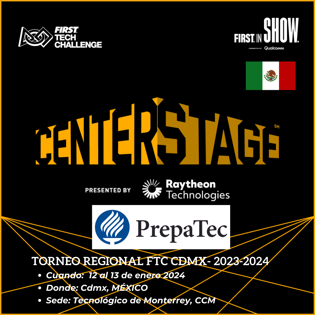 TORNEO REGIONAL FTC CDMX- 2023-2024 – FIRST México