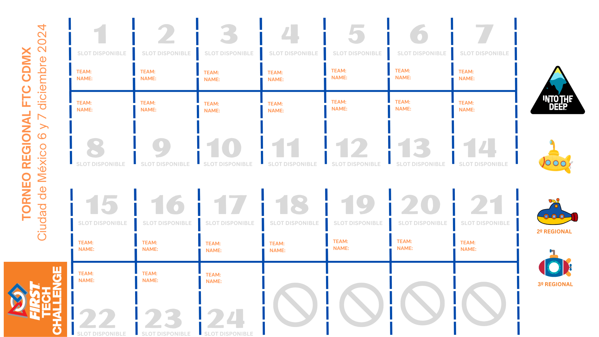 TORNEO REGIONAL FTC CDMX 2024-2025 – FIRST México