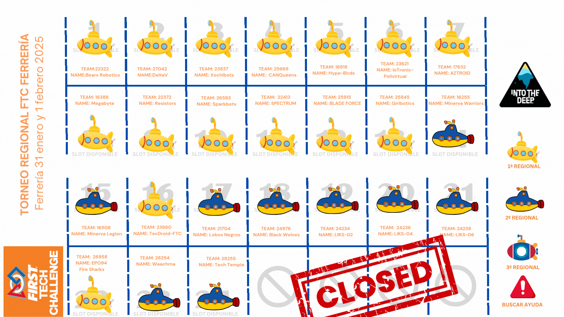 TORNEO REGIONAL FTC FERRERÍA CDMX 2024-2025 – FIRST México