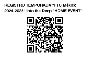 FORMA DE PAGOS FTC 2024-2025 “Into the deep” – FIRST México