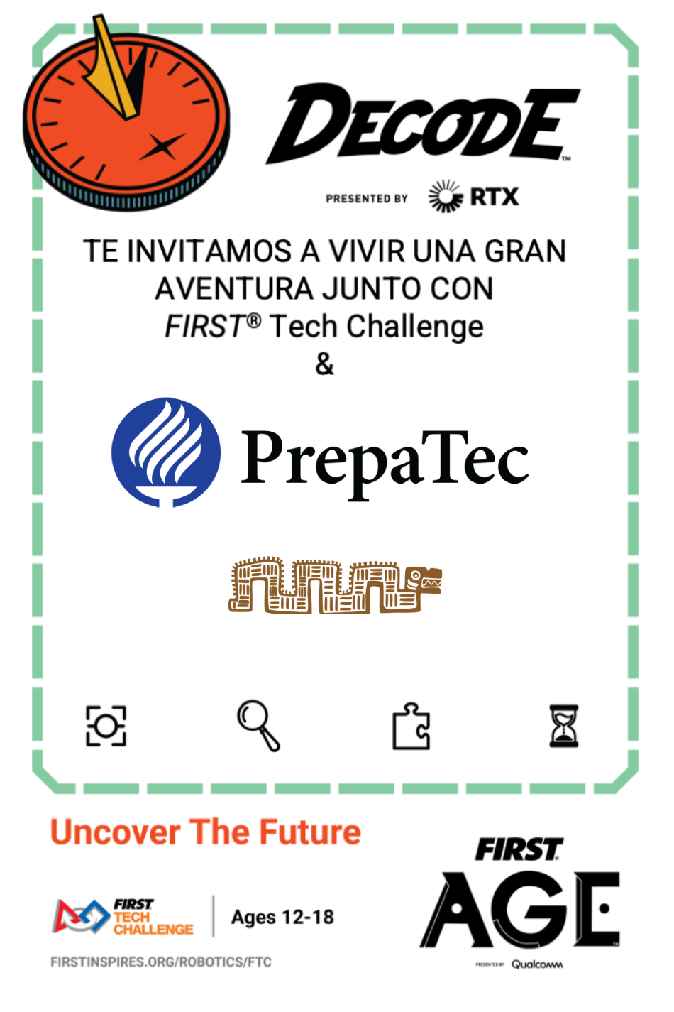 TORNEO REGIONAL FTC CDMX 5 y 6 de diciembre *CCM PREPA TEC* – FIRST México